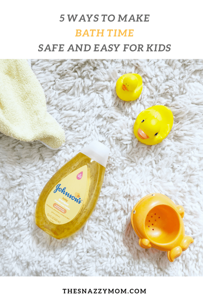5 Ways To Make Bath Time Safe And Easy For Kids | The Snazzy Mom Blog ...
