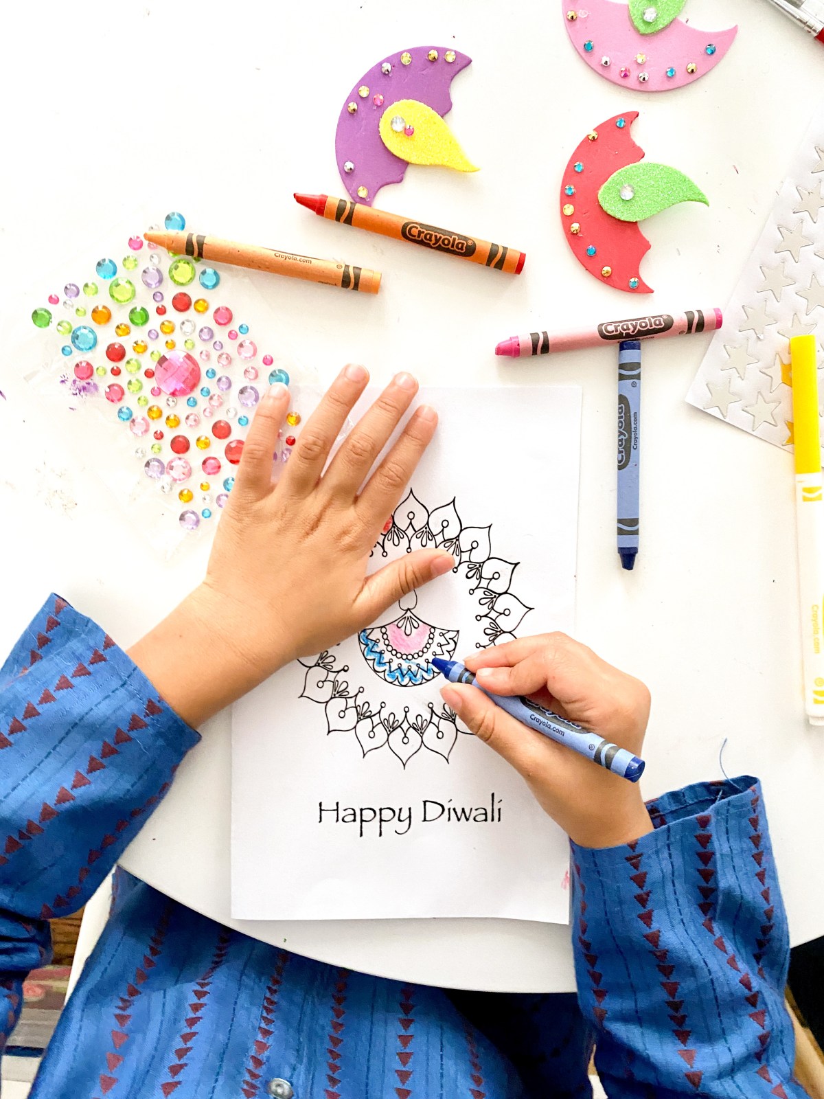 DIY Diwali Craft Ideas For Kids. | The Snazzy Mom Blog by Arushi Garg