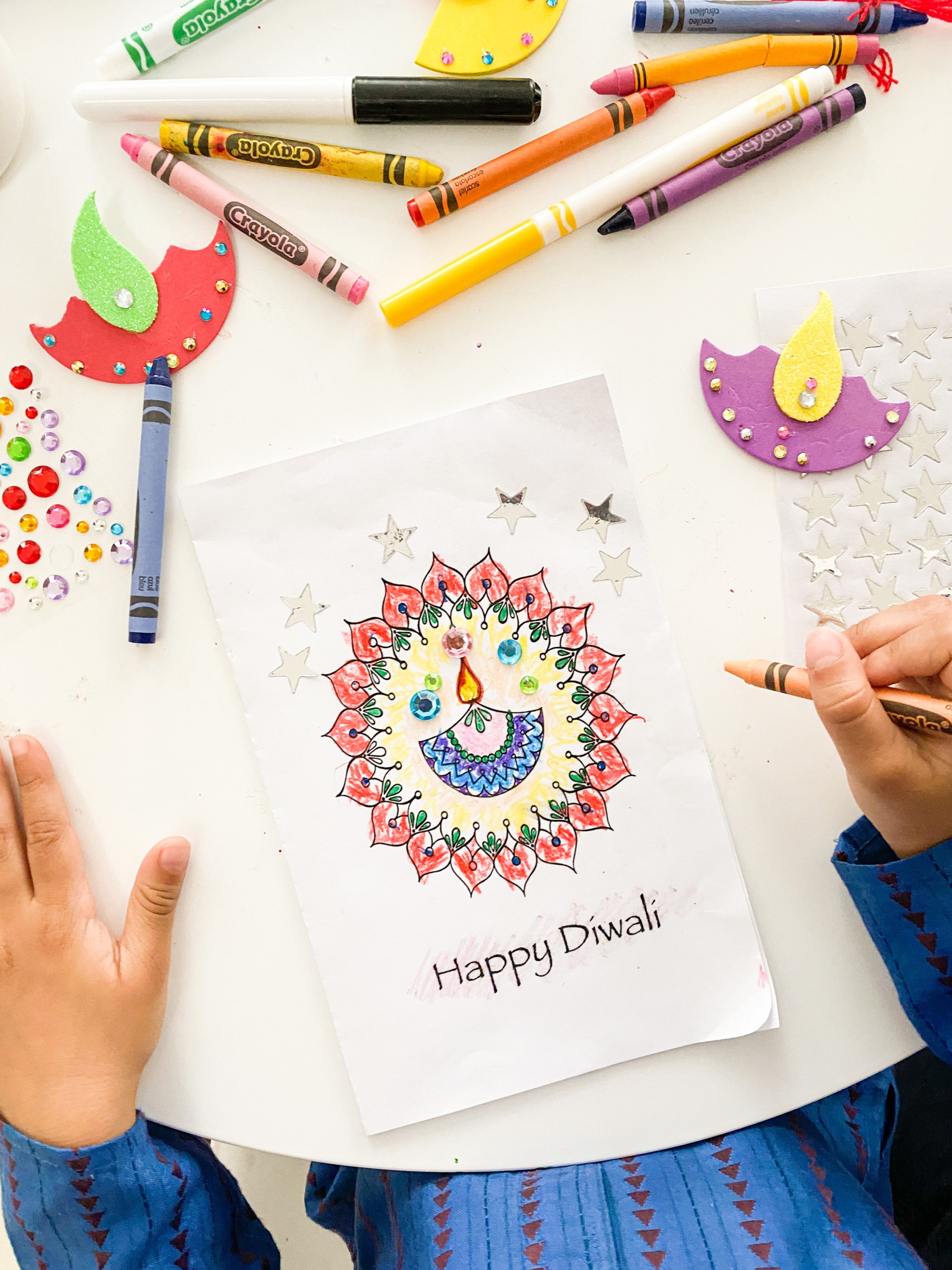 DIY Diwali Craft Ideas For Kids. | The Snazzy Mom Blog by Arushi Garg