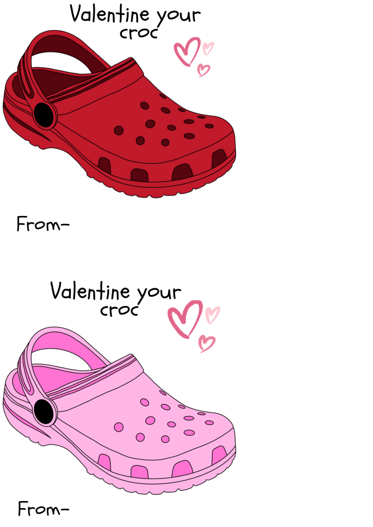 Valentine Your Croc Easy DIY Gift Idea with Free Printable! | The ...