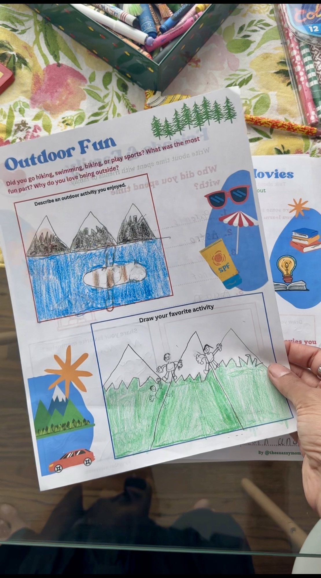 Summer Recap Activity Sheets: Free Download for Kids! | The Snazzy Mom ...