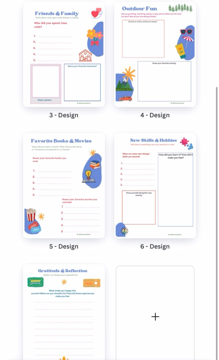 Summer Recap Activity Sheets: Free Download for Kids! | The Snazzy Mom ...